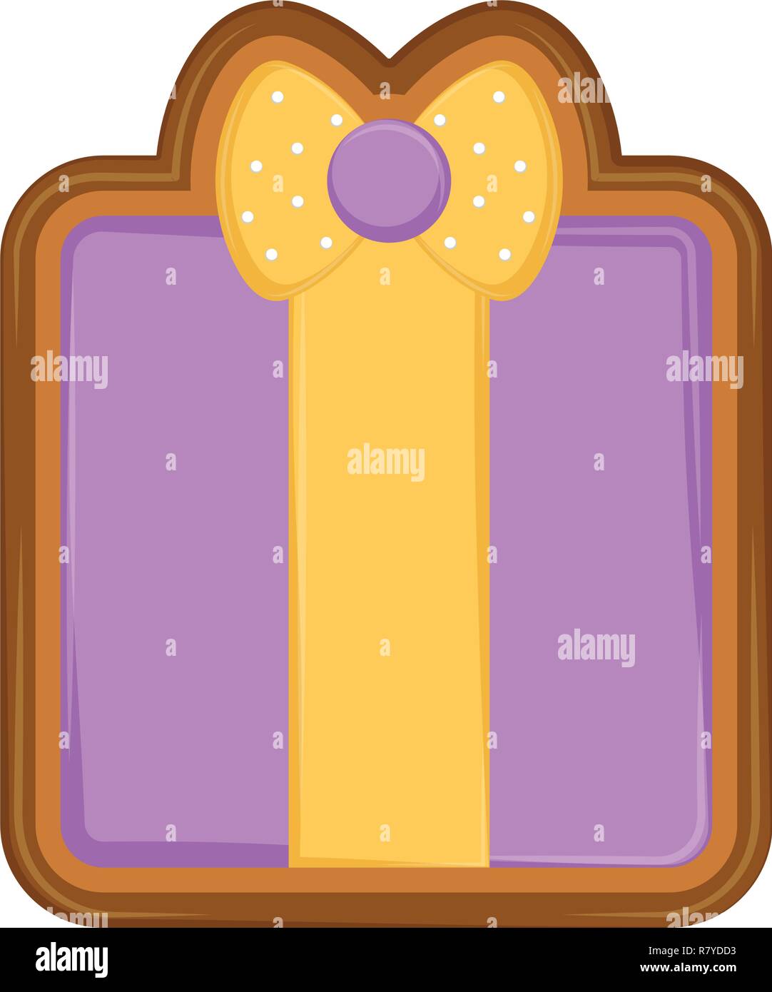 Cookie gift box Stock Vector Images - Alamy