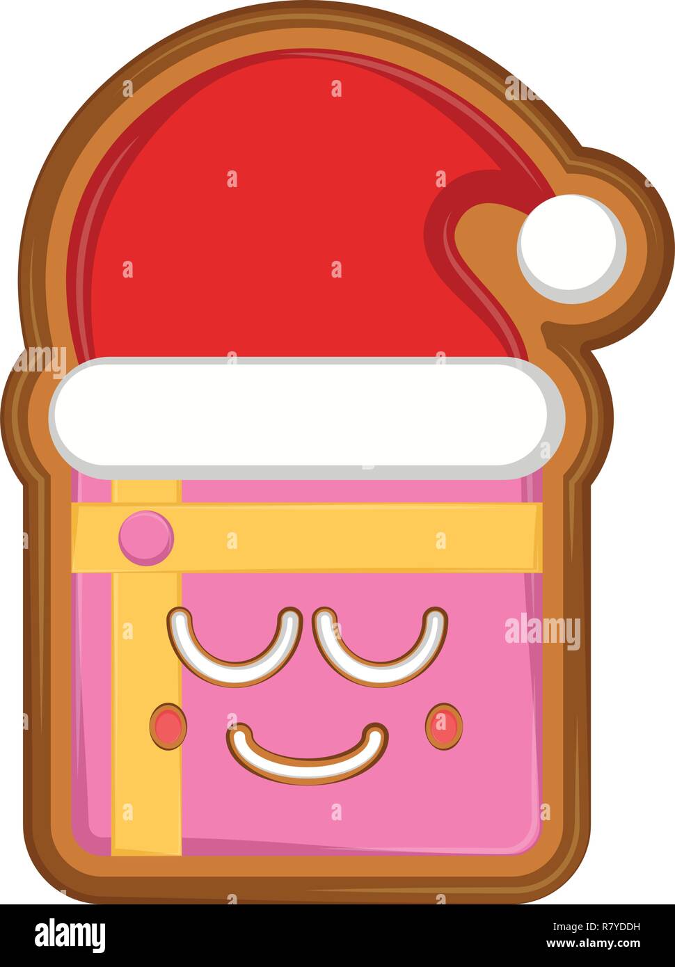 Christmas dessert gift box Stock Vector Images - Alamy