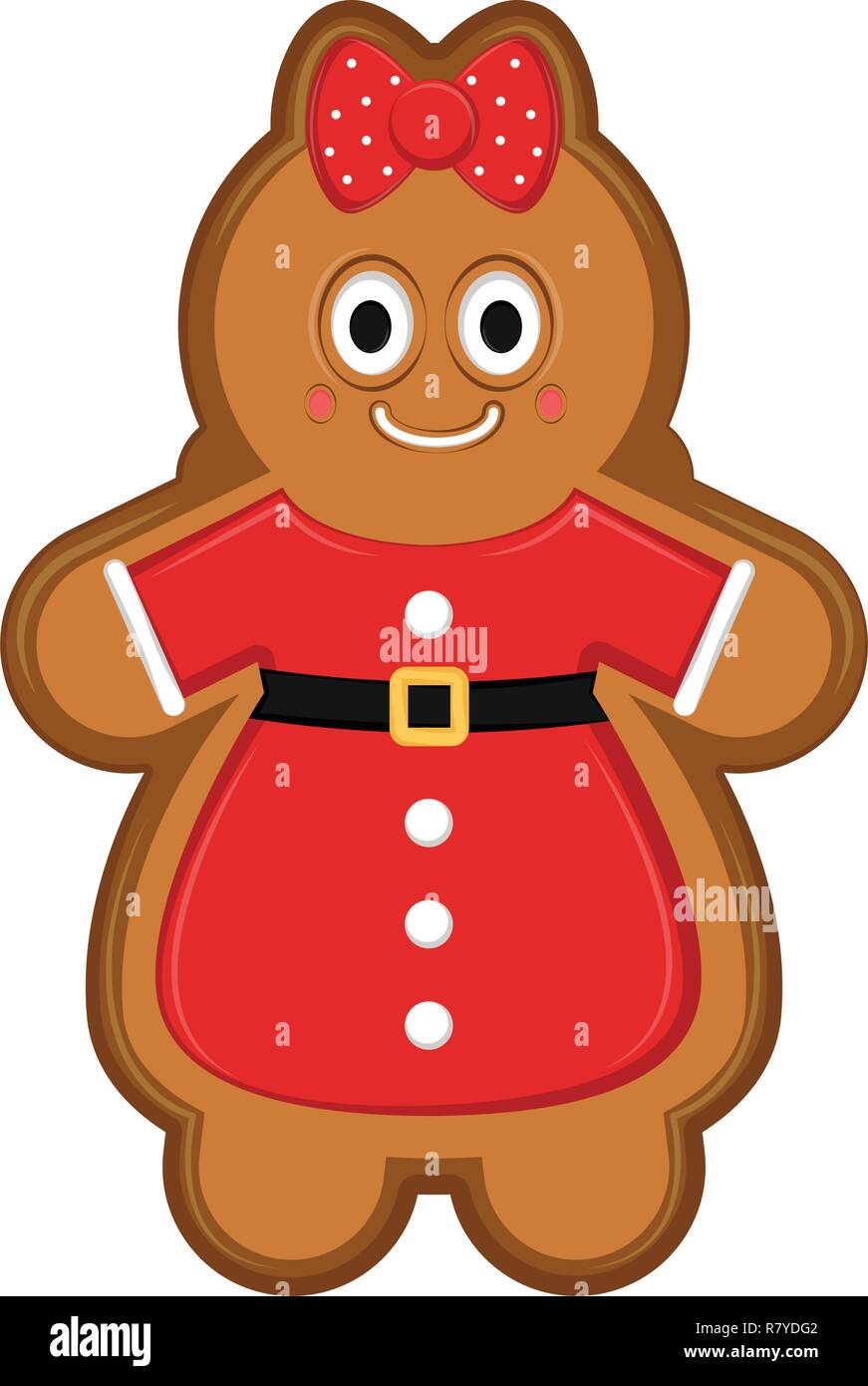 Woman gingerbread house Stock Vector Images - Alamy