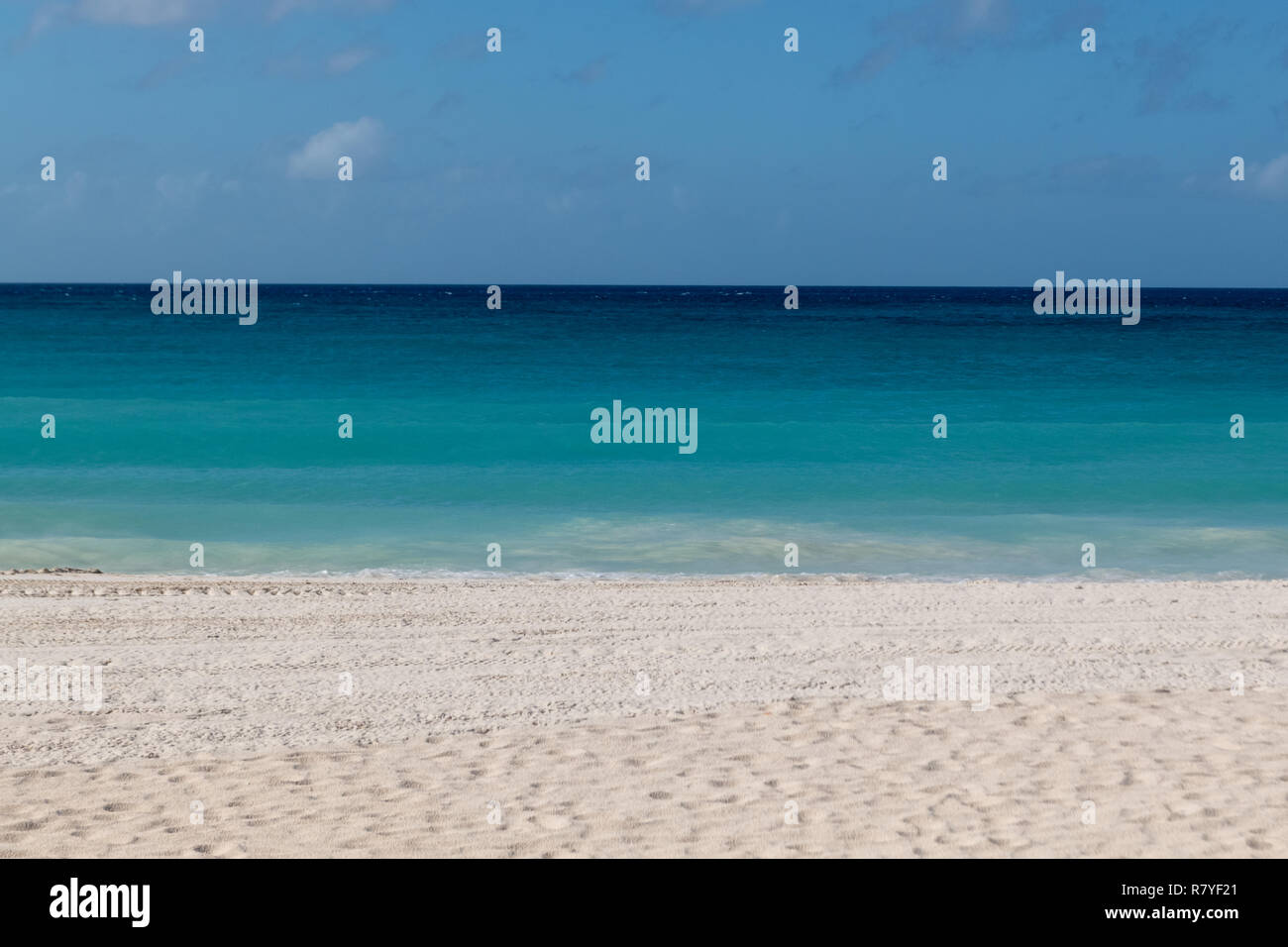 Aruba beach - tropical white sand beach with aquamarine water - Divi ...