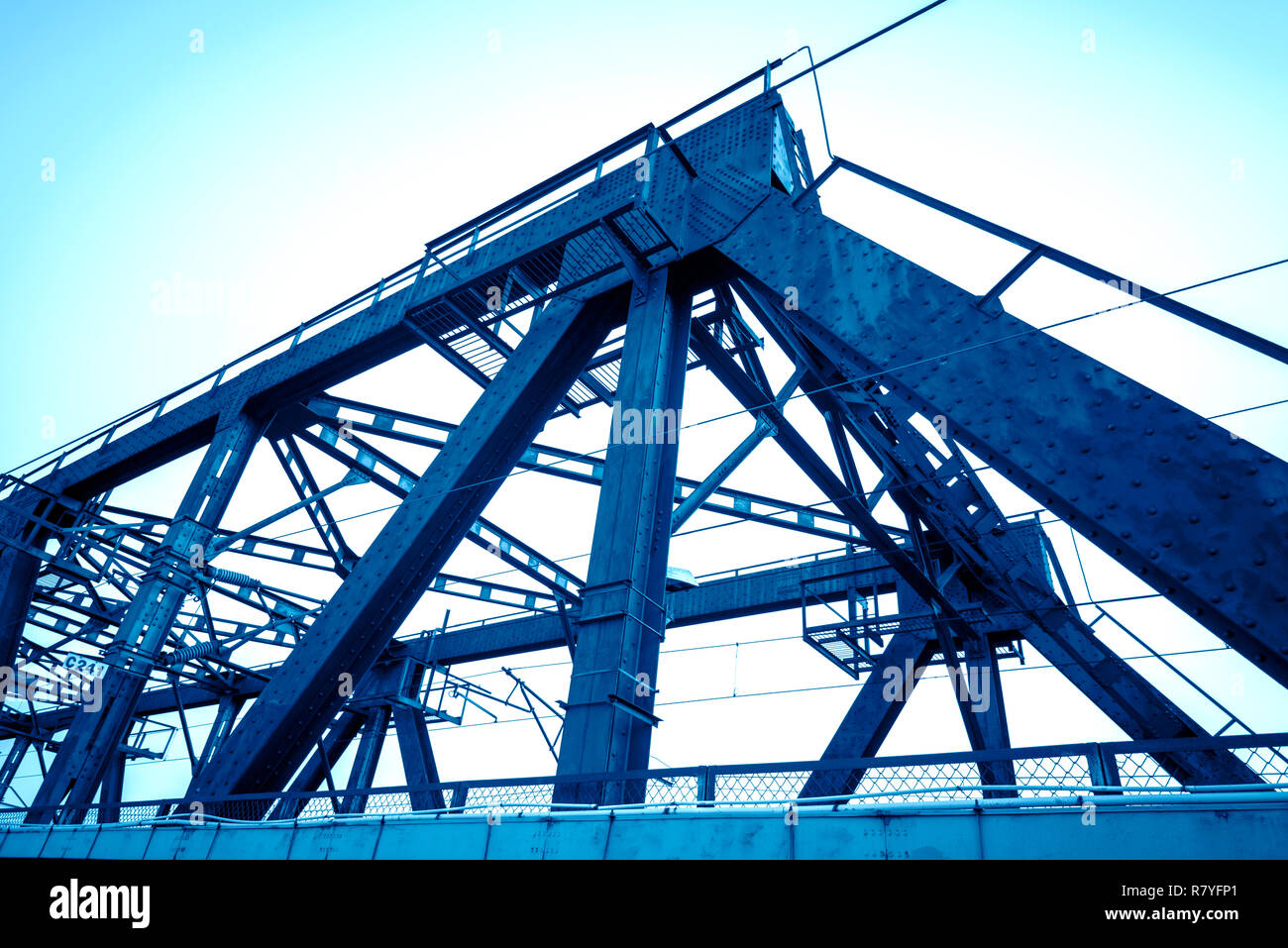Steel girder support structure hi-res stock photography and images - Alamy