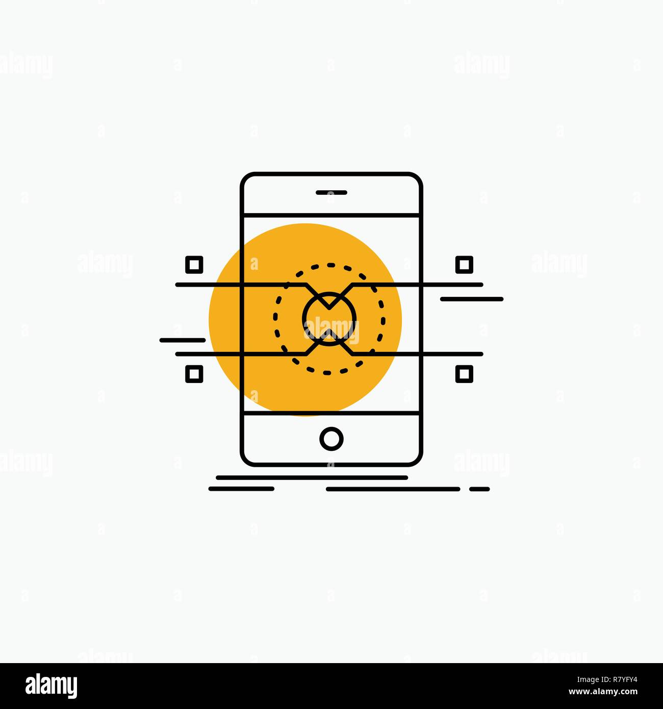 Interface mobile Stock Vector Images - Alamy