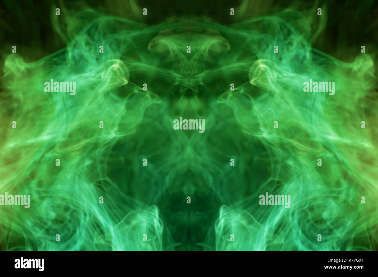 Abstract devil face from fire hi-res stock photography and images - Alamy