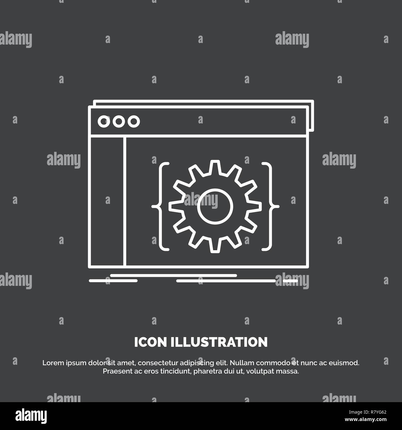 Software icon Stock Vector Images - Alamy