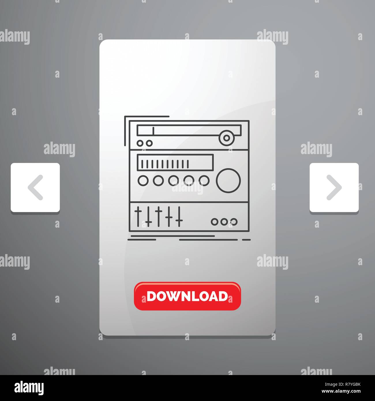 Vintage recording studio rack hi-res stock photography and images - Alamy