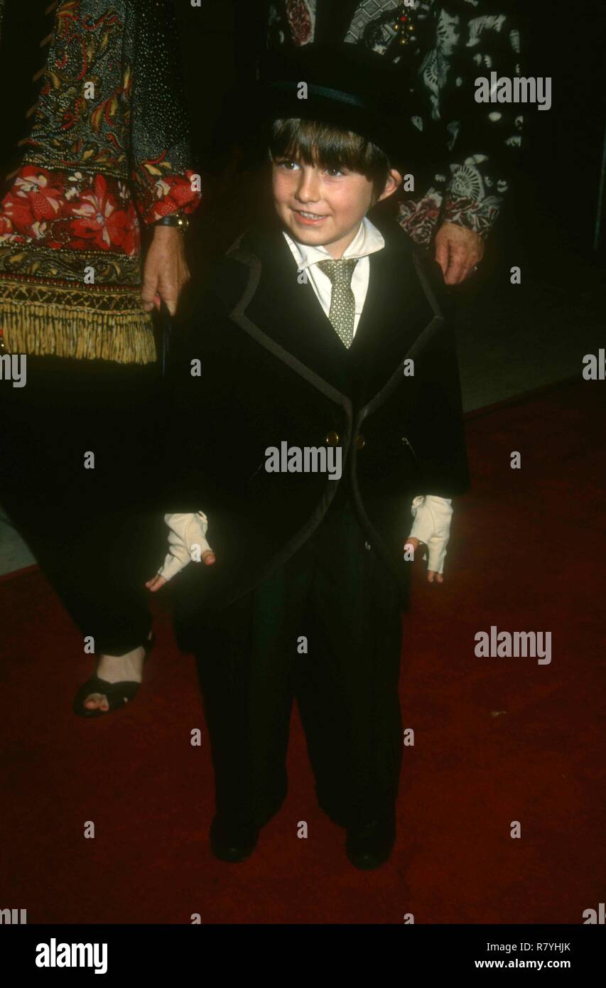WESTWOOD, CA - MARCH 30: Actor Miko Hughes attend the 'Jack the Bear ...