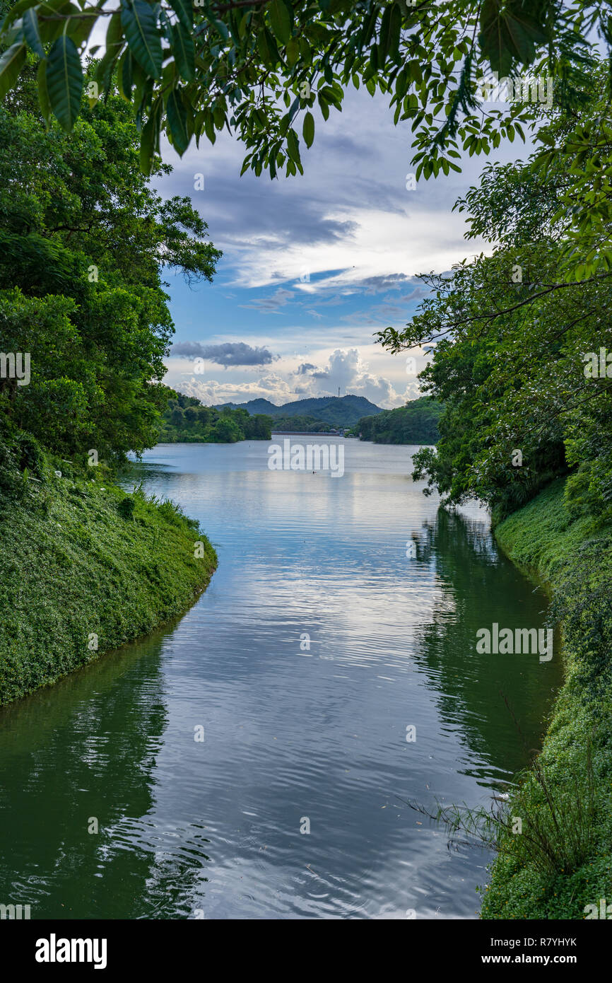bridge over the river Stock Photo - Alamy