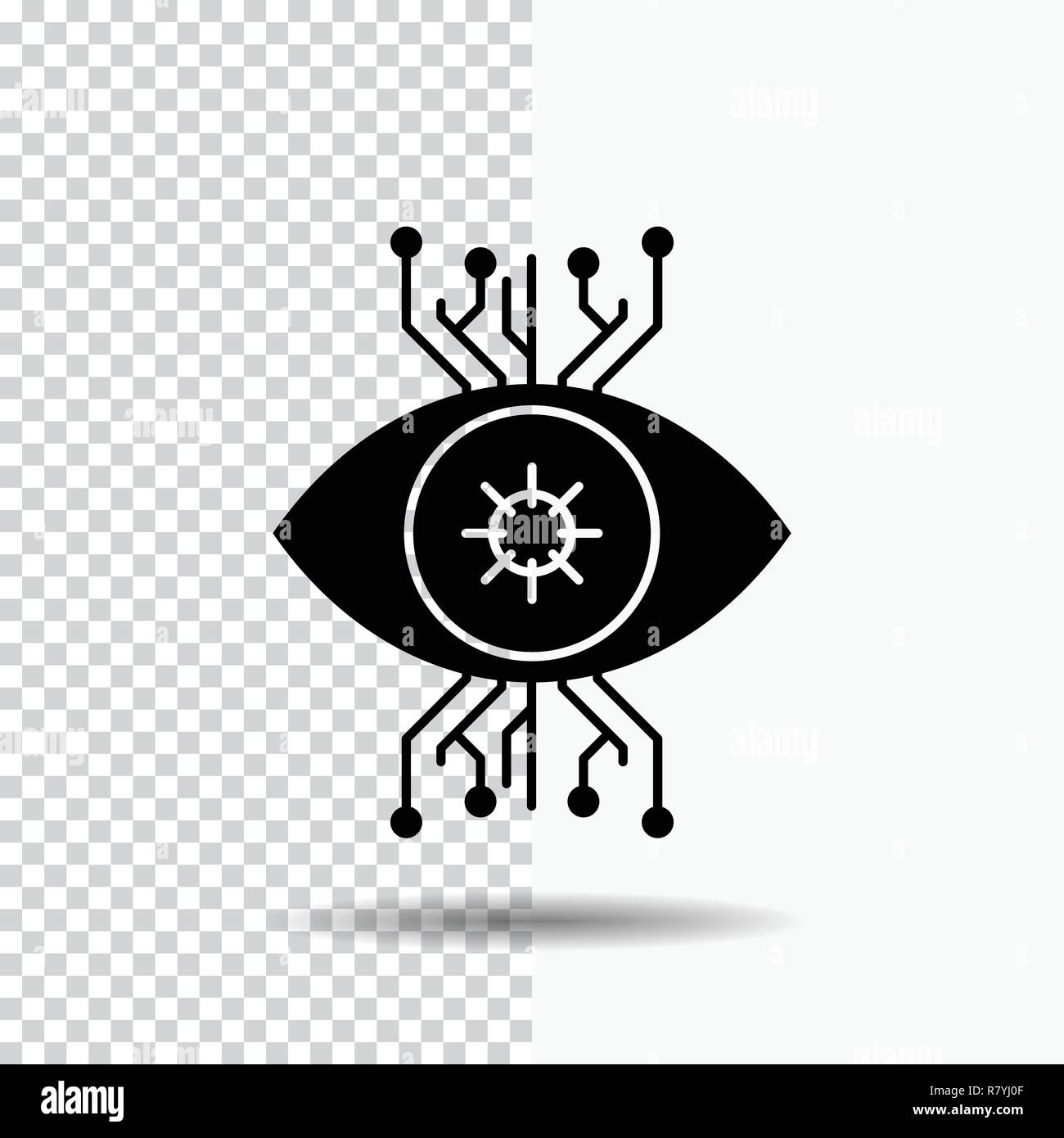 Transparent face screen Stock Vector Images - Alamy