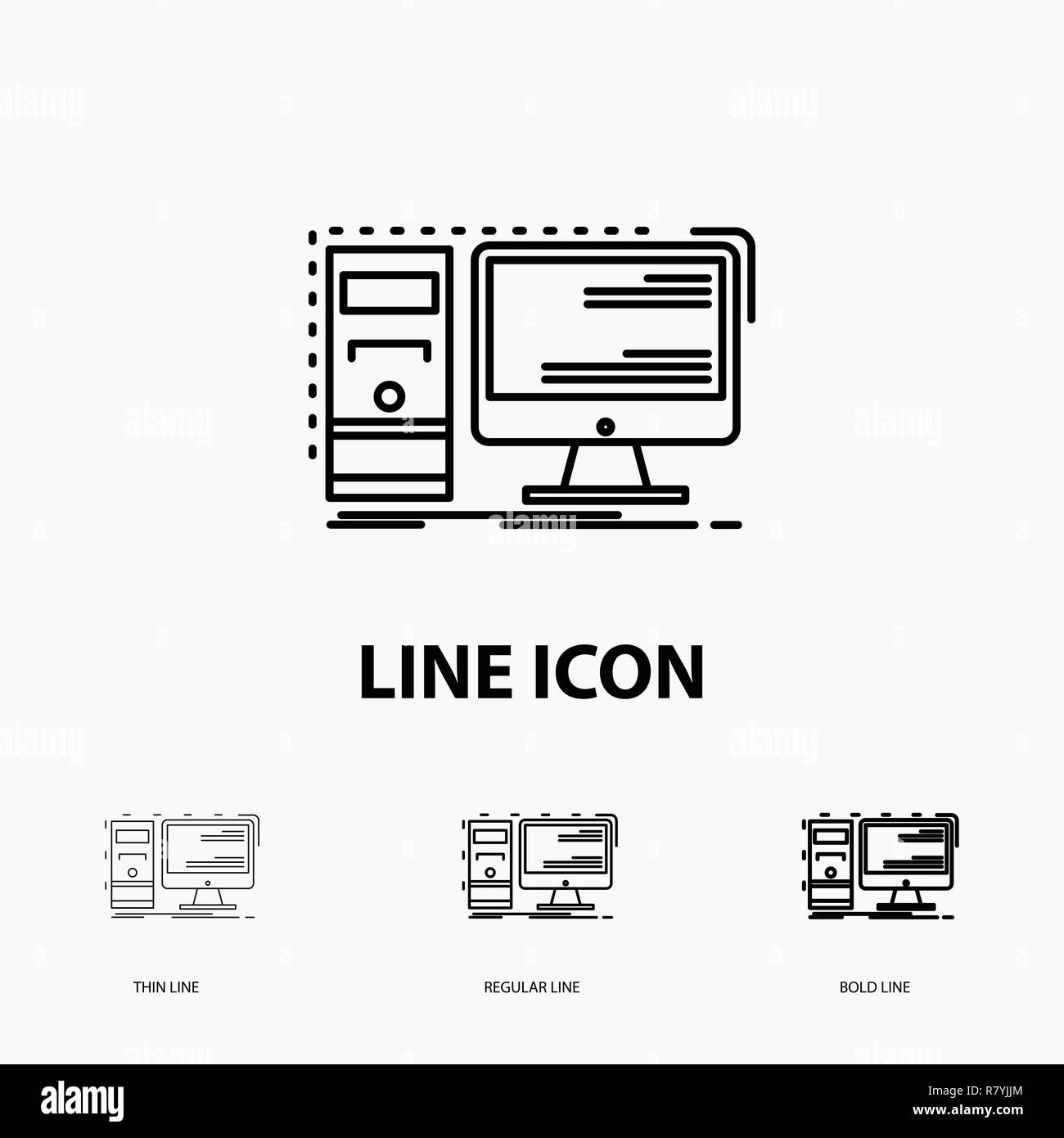 Box tower display Stock Vector Images - Alamy