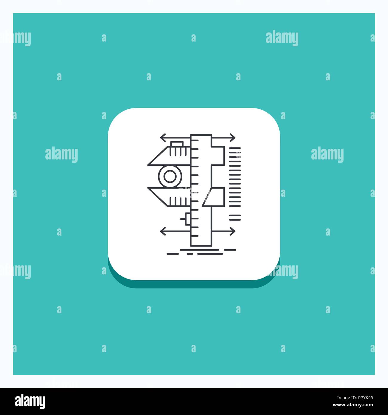 Calipers technical drawing Stock Vector Images - Alamy