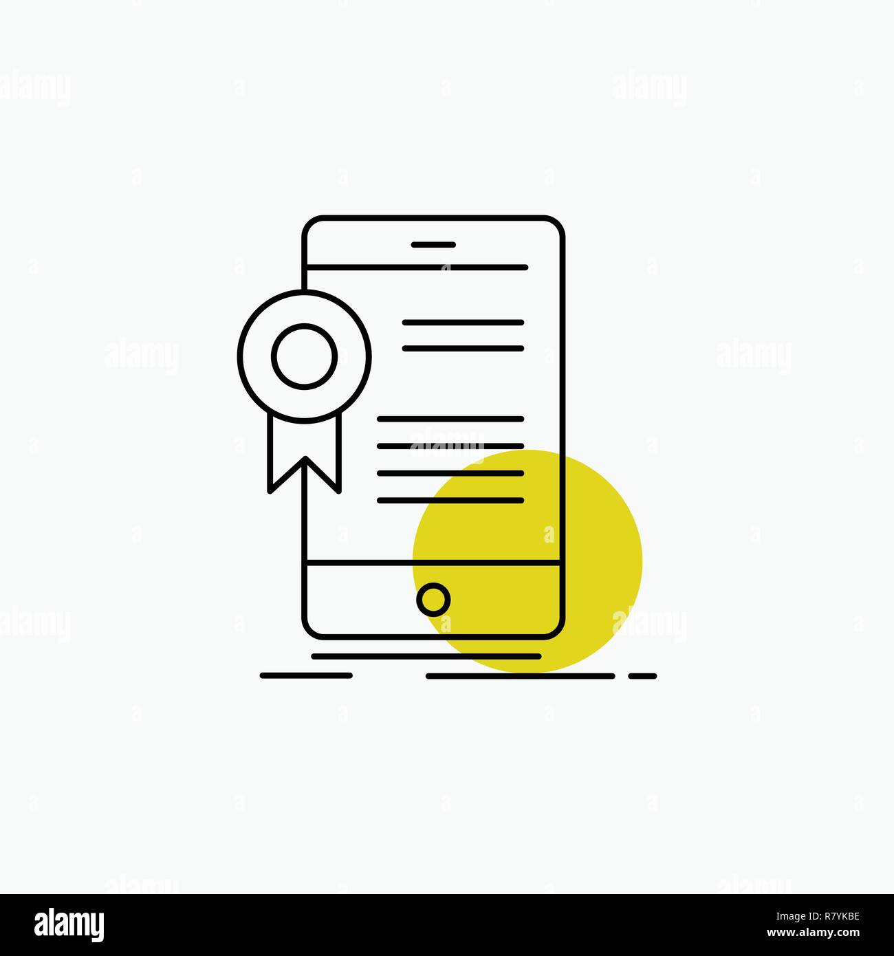 Certificate of application Cut Out Stock Images & Pictures - Alamy