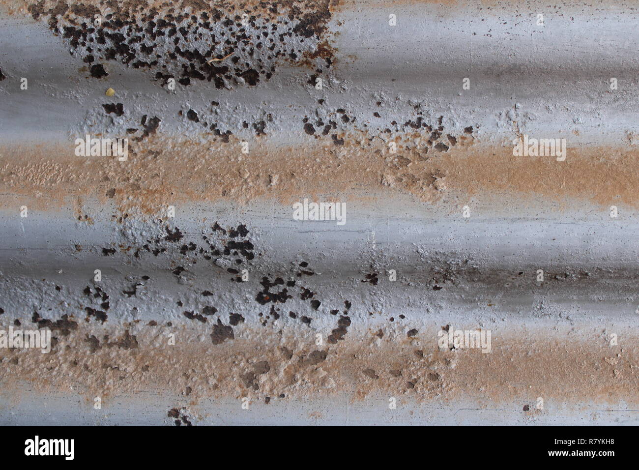 Corrugated Iron Wall Stock Photo - Alamy