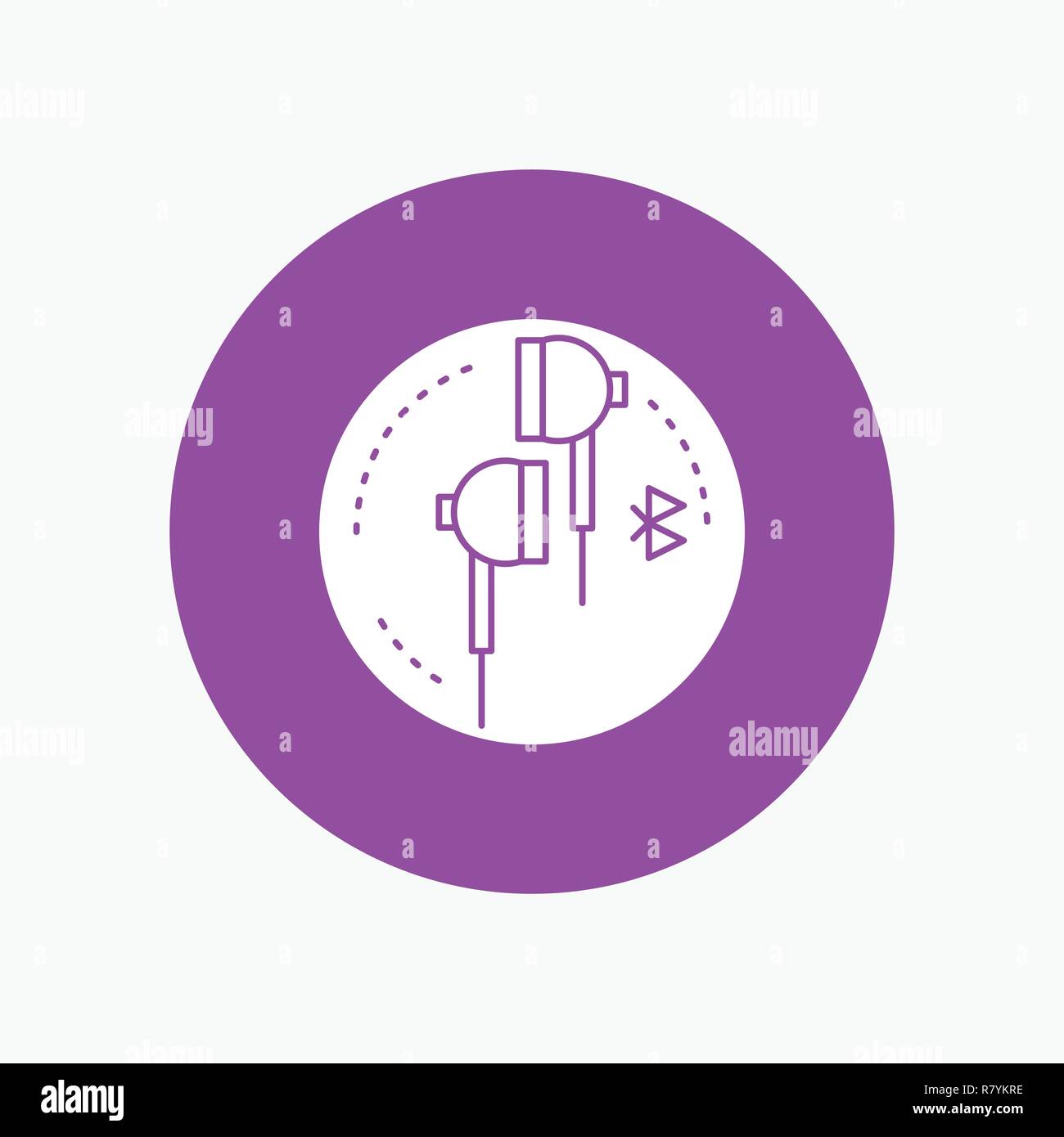 Bluetooth button Stock Vector Images - Alamy