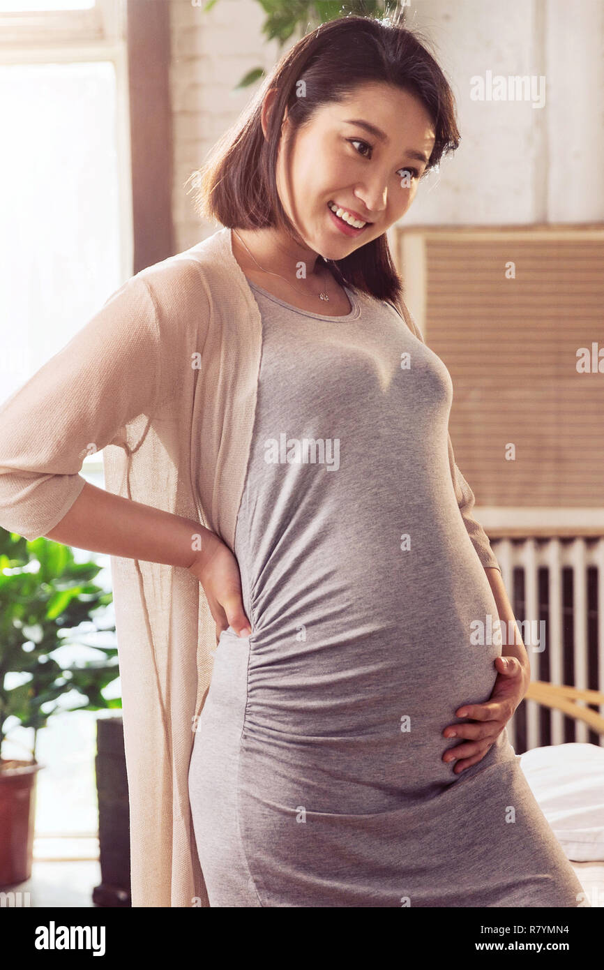 Pregnant women to family life Stock Photo - Alamy