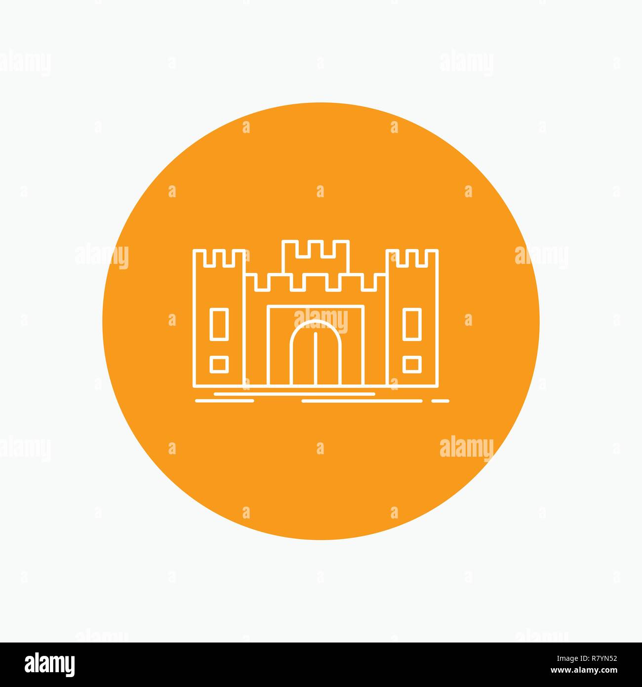 Fortress and fortress defensive wall Stock Vector Images - Alamy