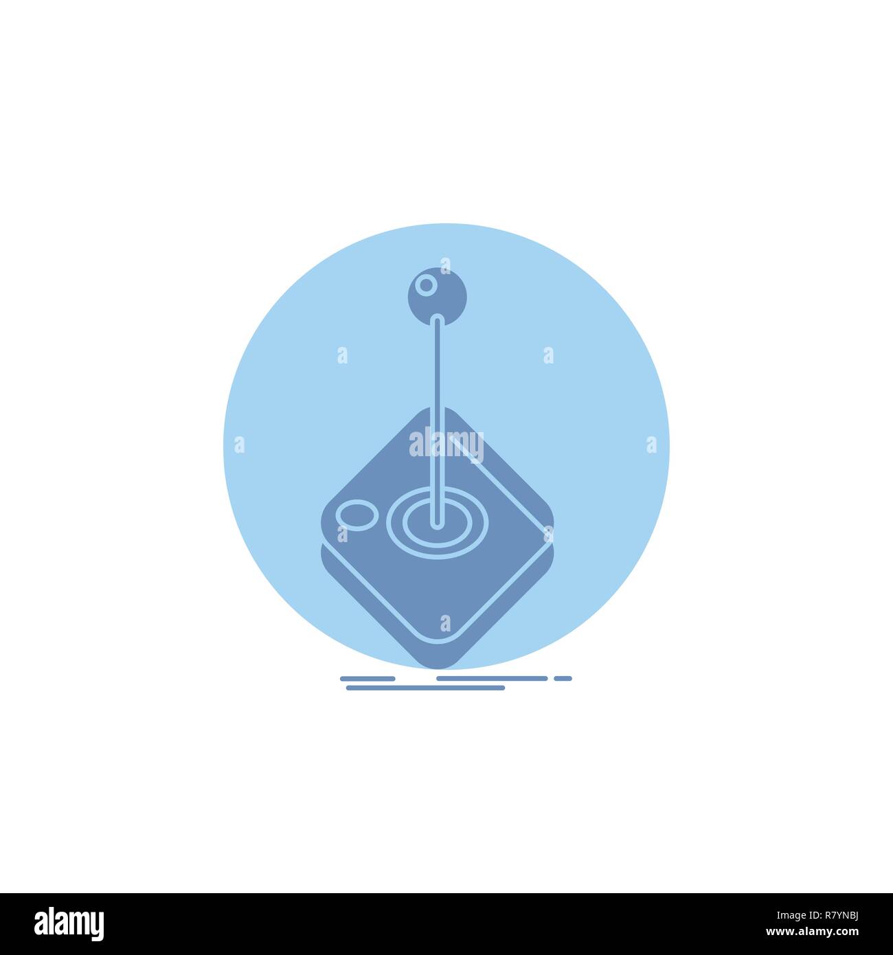 Vintage red and black joystick Stock Vector Images - Alamy