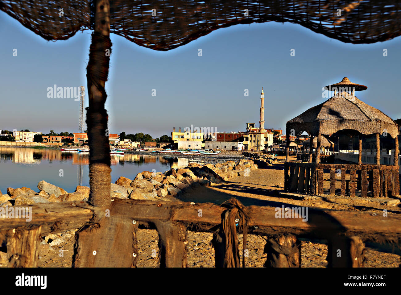 Qarun lake at the afternoon Stock Photo - Alamy