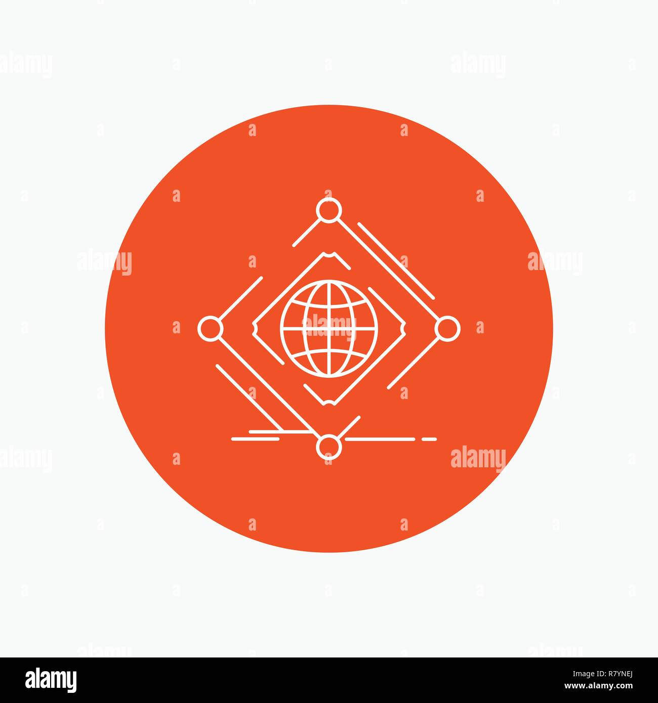 Switch and cable in data center Stock Vector Images - Alamy