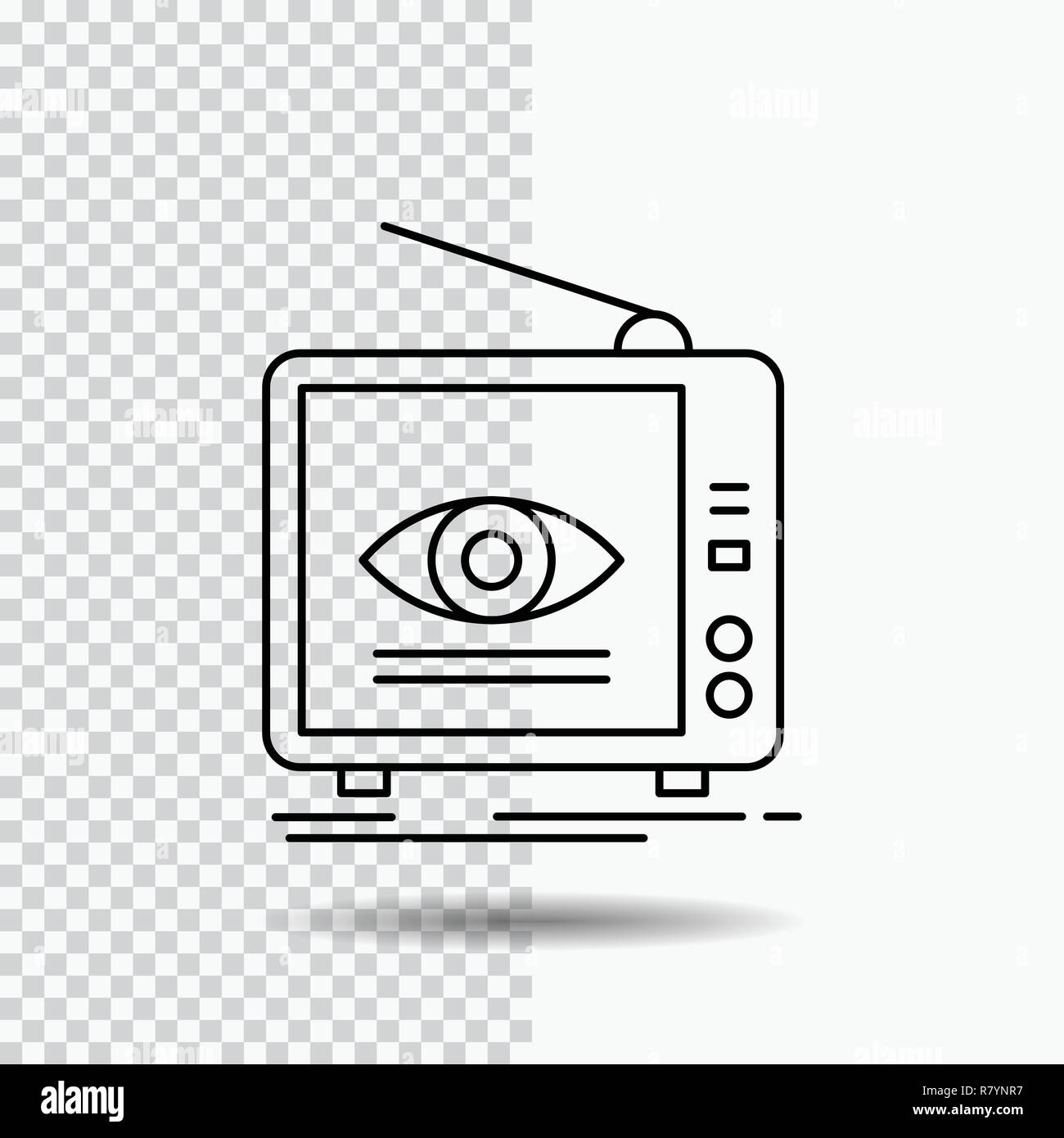 Item on display Stock Vector Images - Alamy
