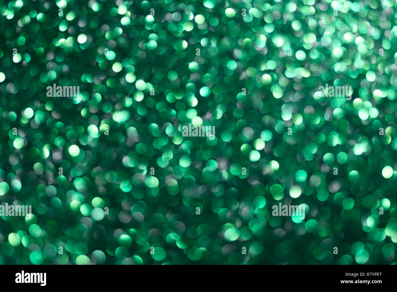 Green Christmas or New Year background Stock Photo - Alamy