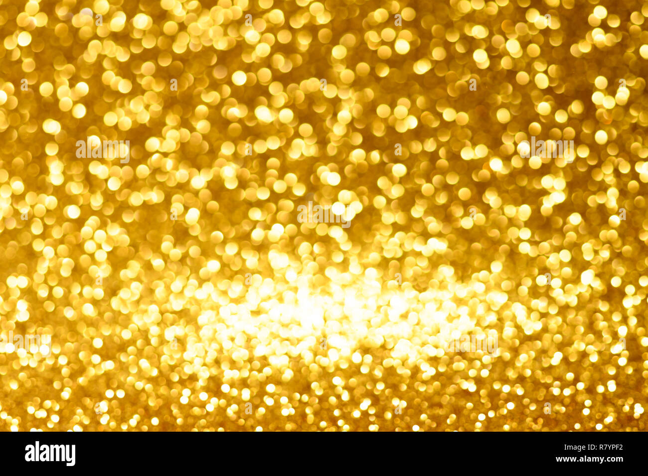 Yellow Christmas or New Year background Stock Photo - Alamy