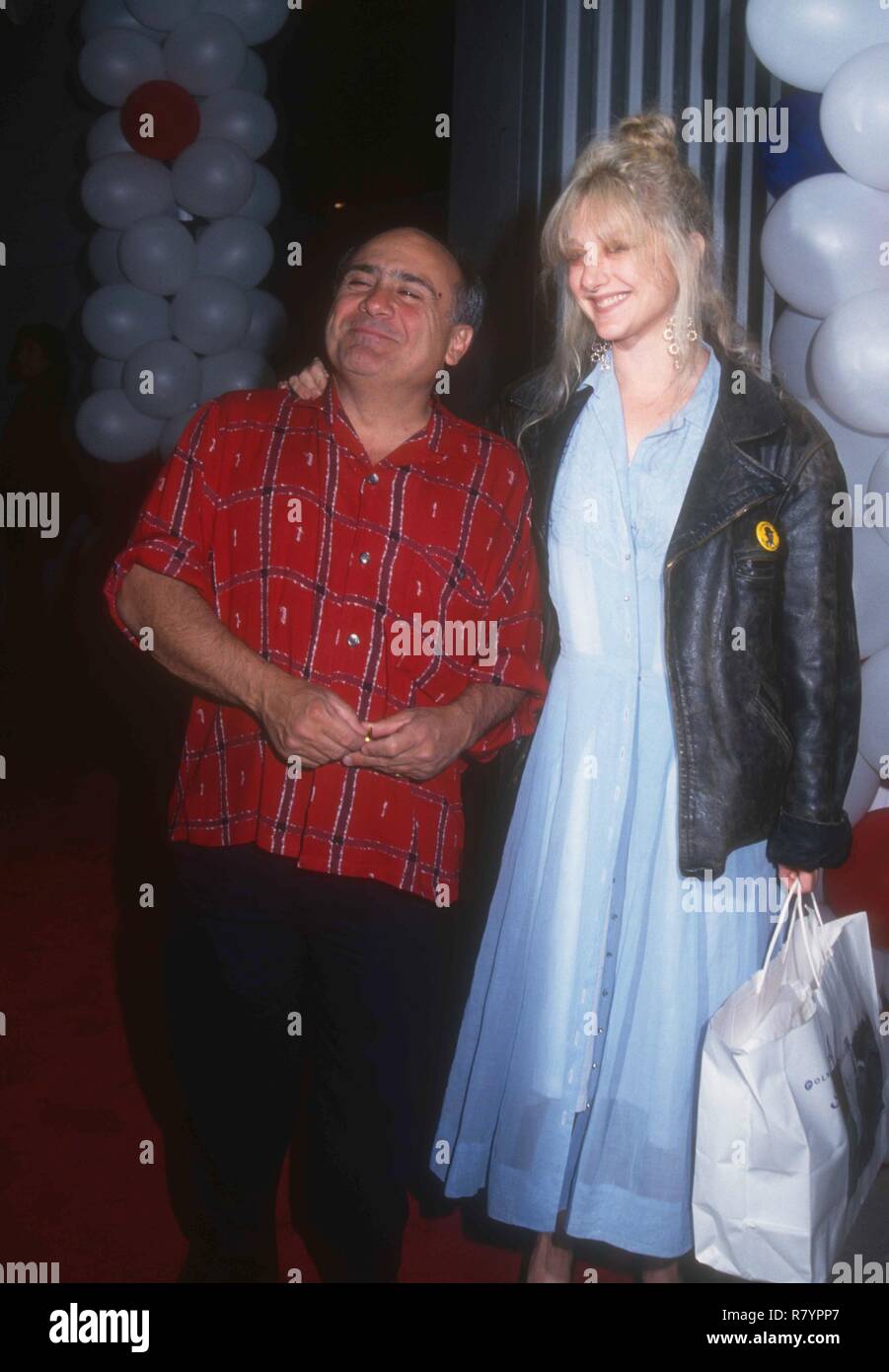 SANTA MONICA, CA - APRIL 8: Actor Danny DeVito and actress Carol Kane ...