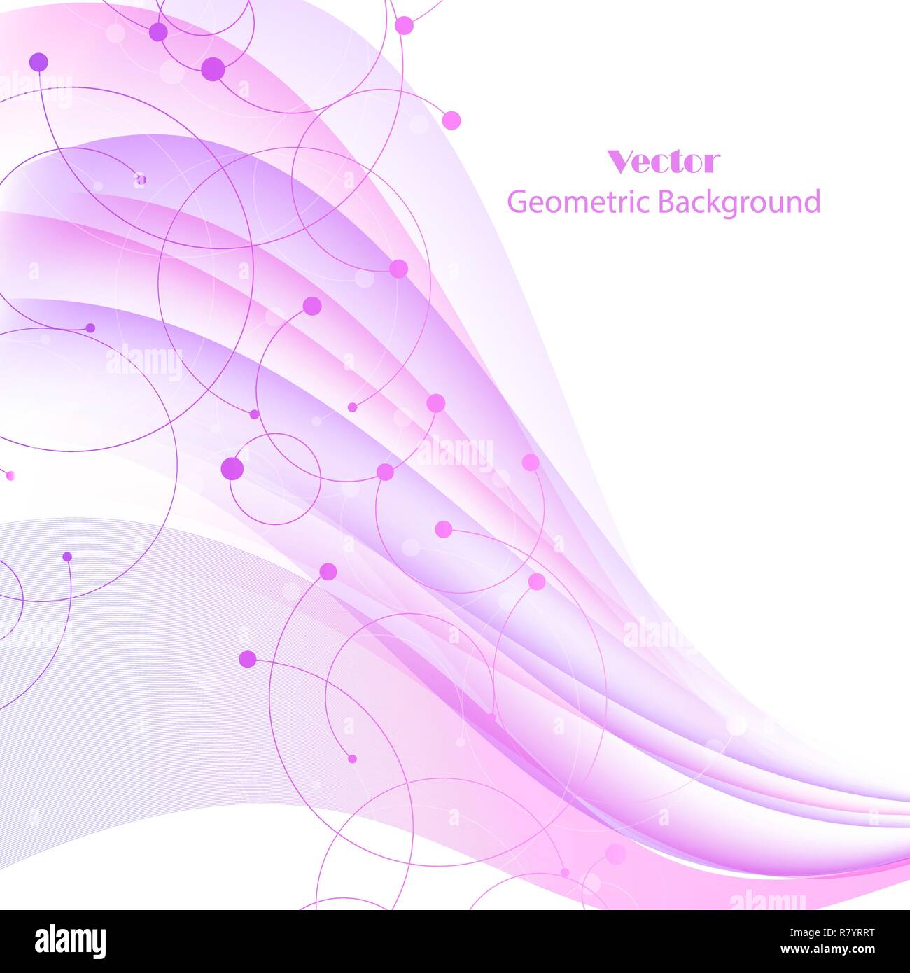 Pink white digital dot technology hi-res stock photography and images ...