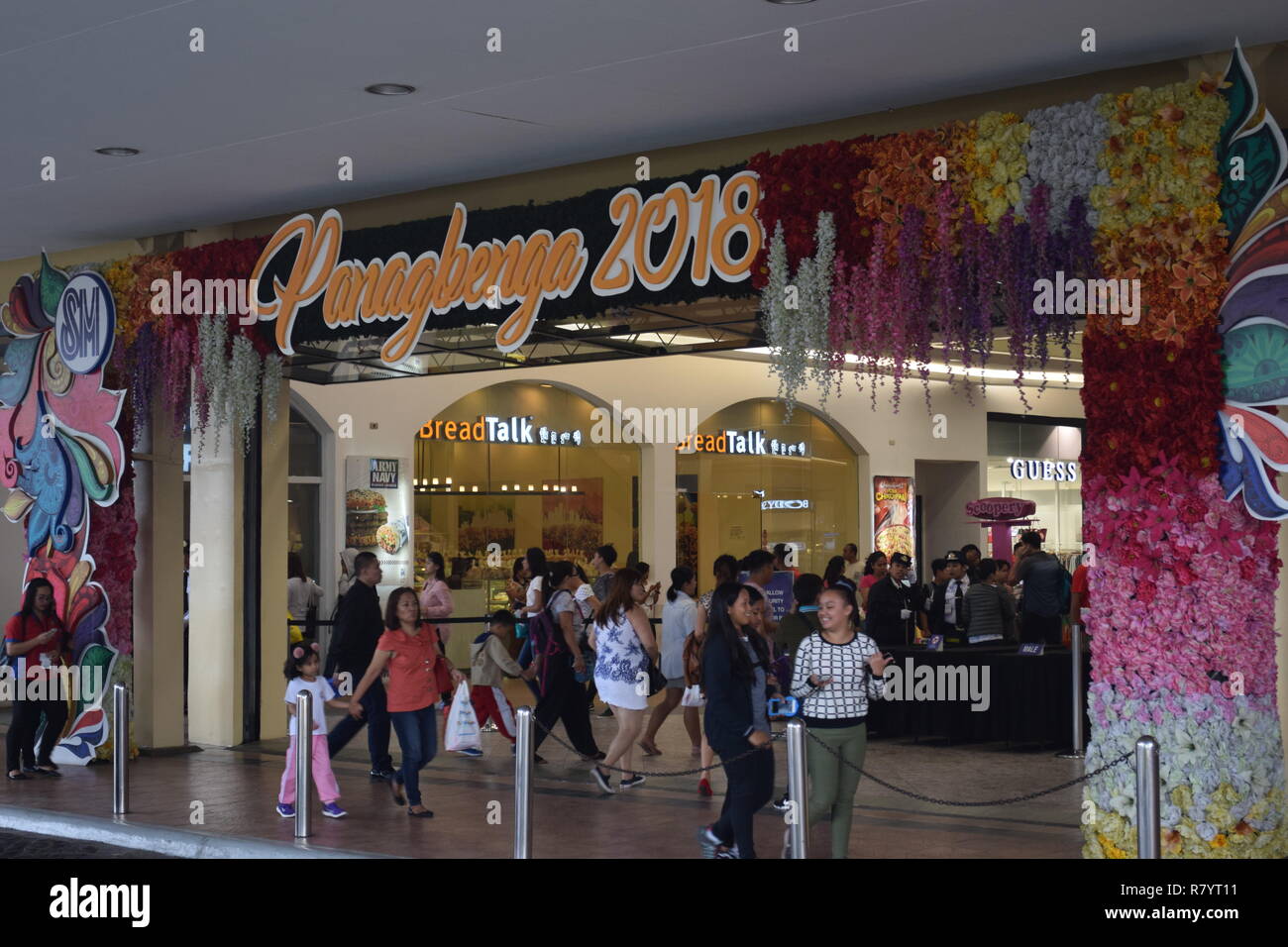 SM City in Baguio city the Summer Capital of the Philippines Stock ...