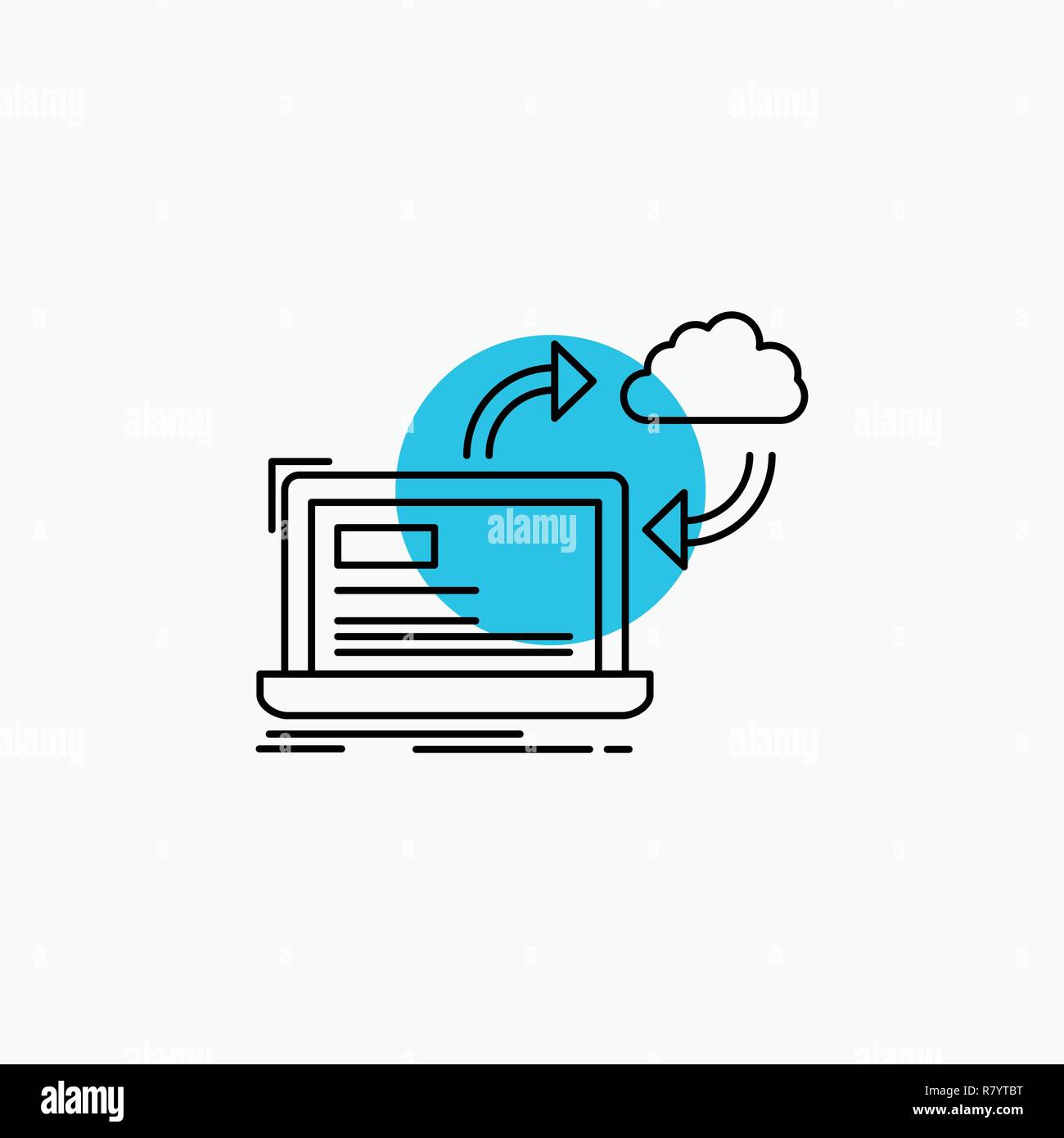Networking data dashboard it Stock Vector Images - Alamy