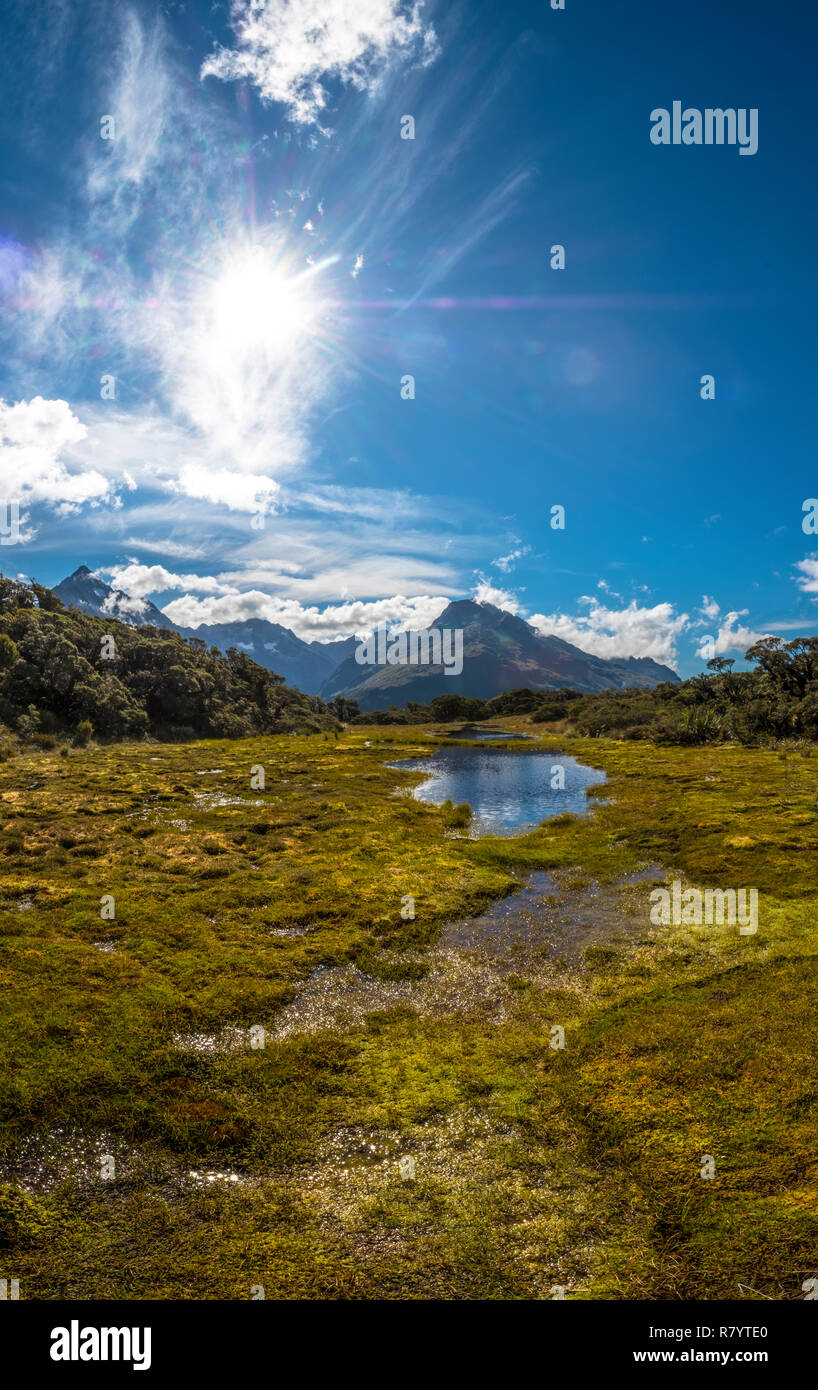 Key Summit trek Stock Photo - Alamy