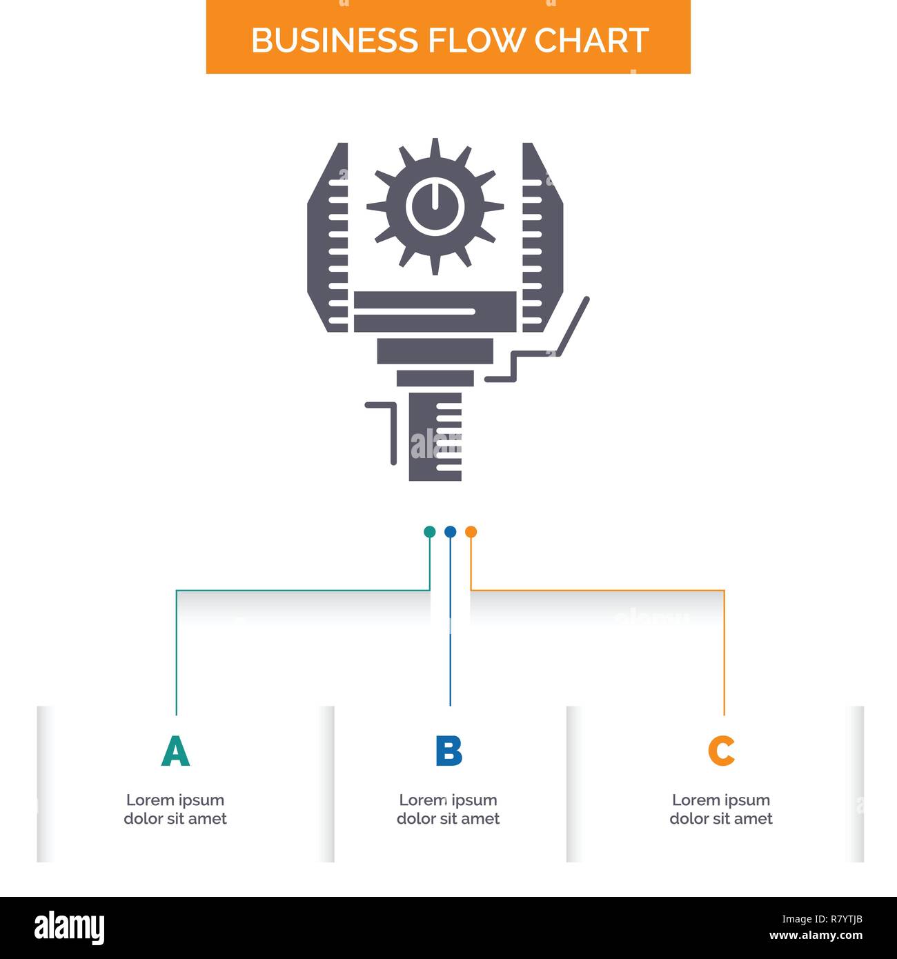 Flow conveyor Stock Vector Images - Alamy
