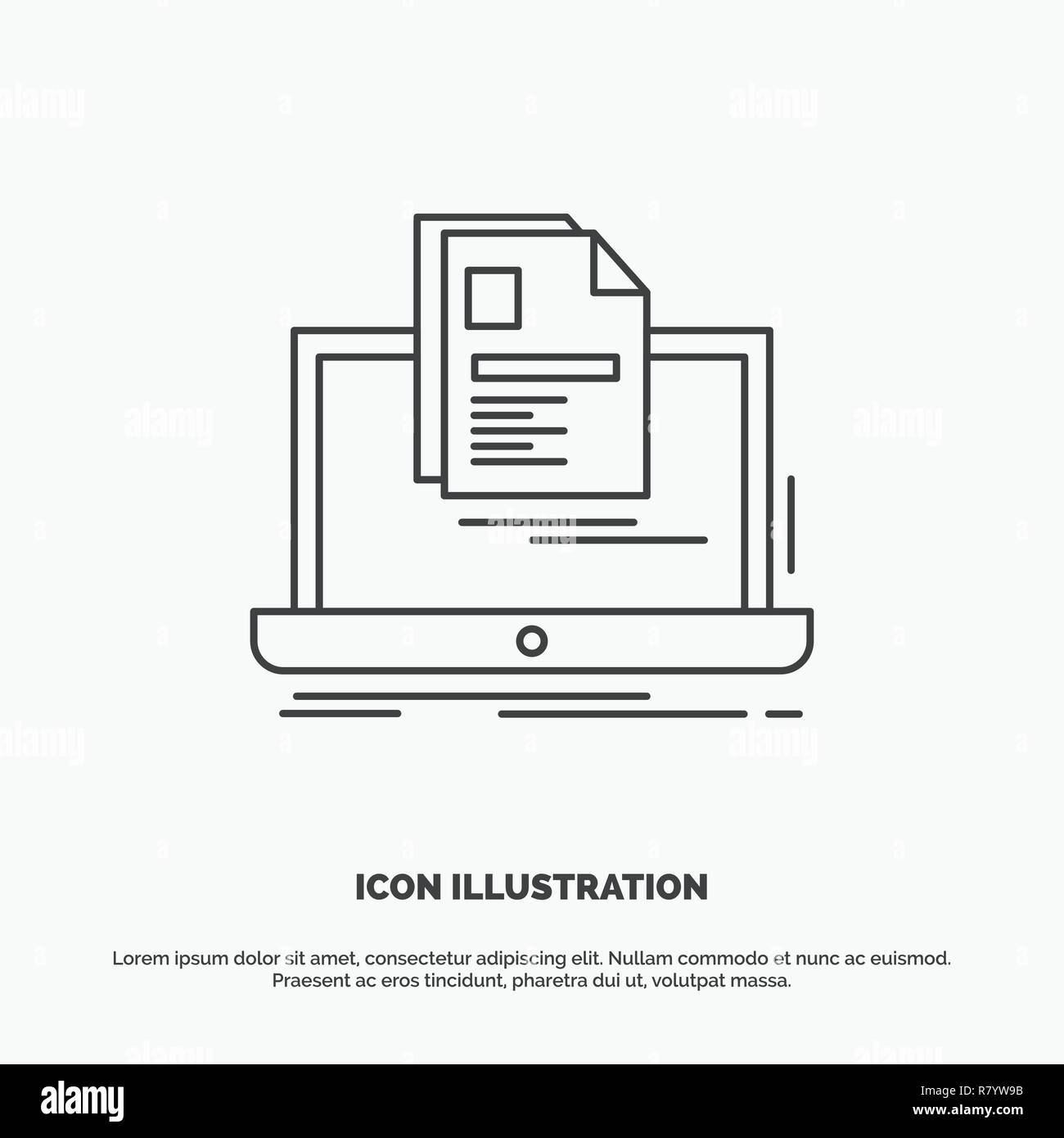 Checking documents papers Stock Vector Images - Alamy