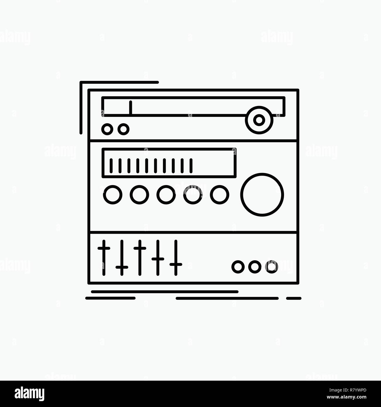 Broadcast component Stock Vector Images - Alamy