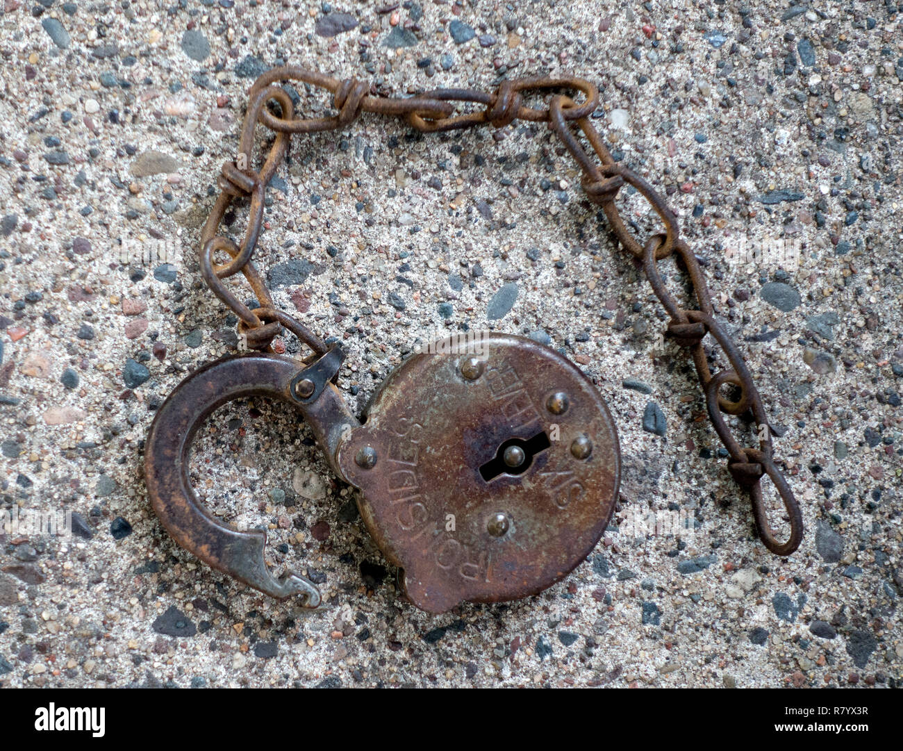 Antique Padlock High Resolution Stock Photography and Images - Alamy