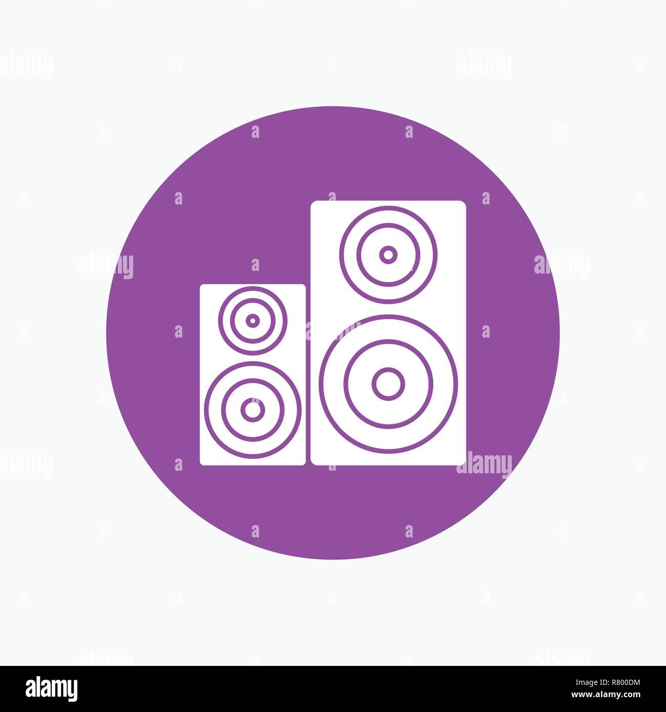Studio monitor speakers Stock Vector Images - Alamy