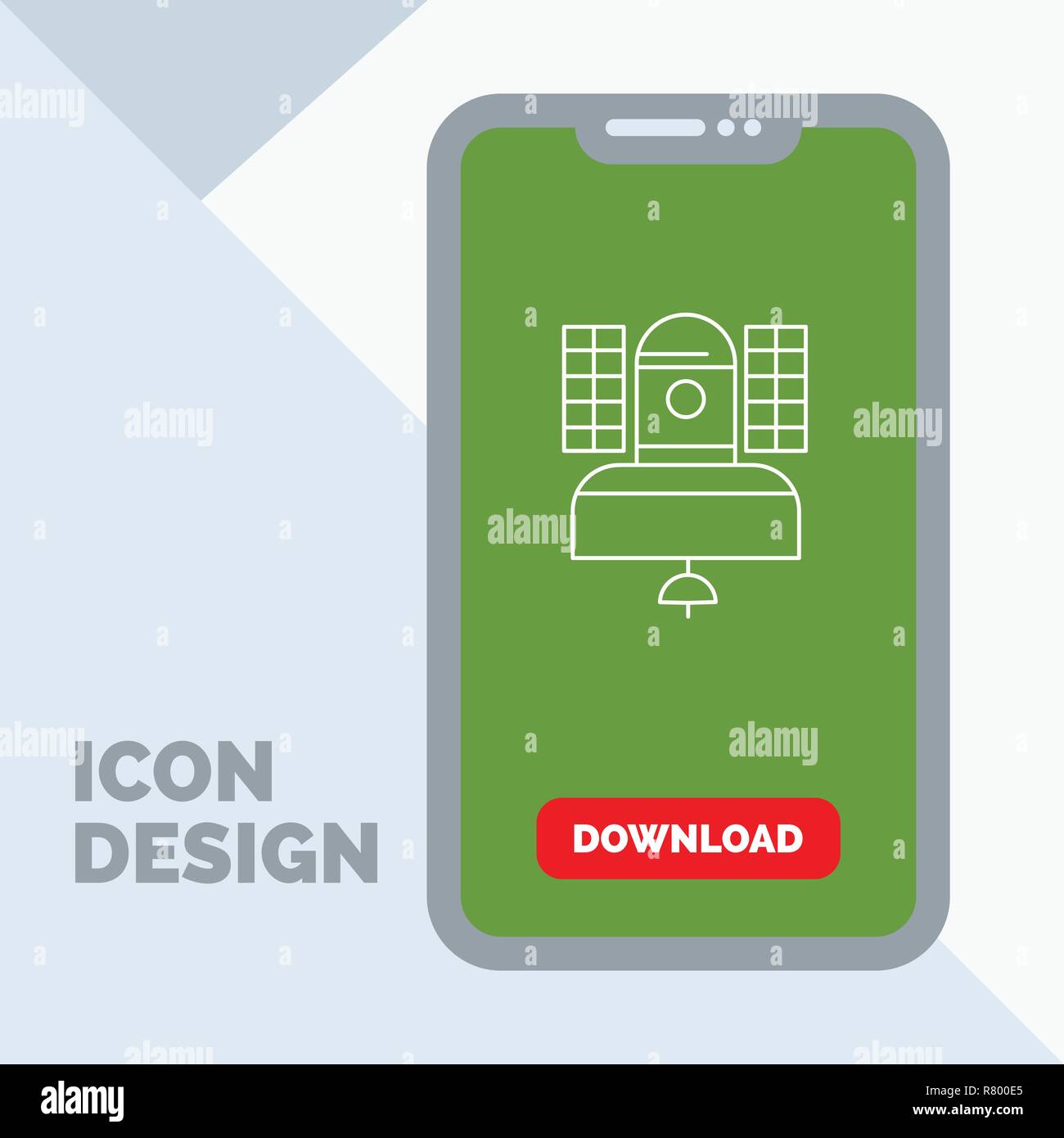 Mobile satellite communications Stock Vector Images - Alamy