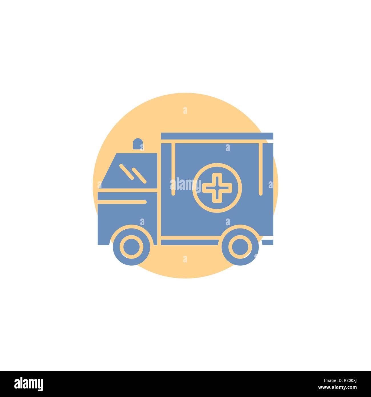 Emergency medical technician with van hi-res stock photography and ...