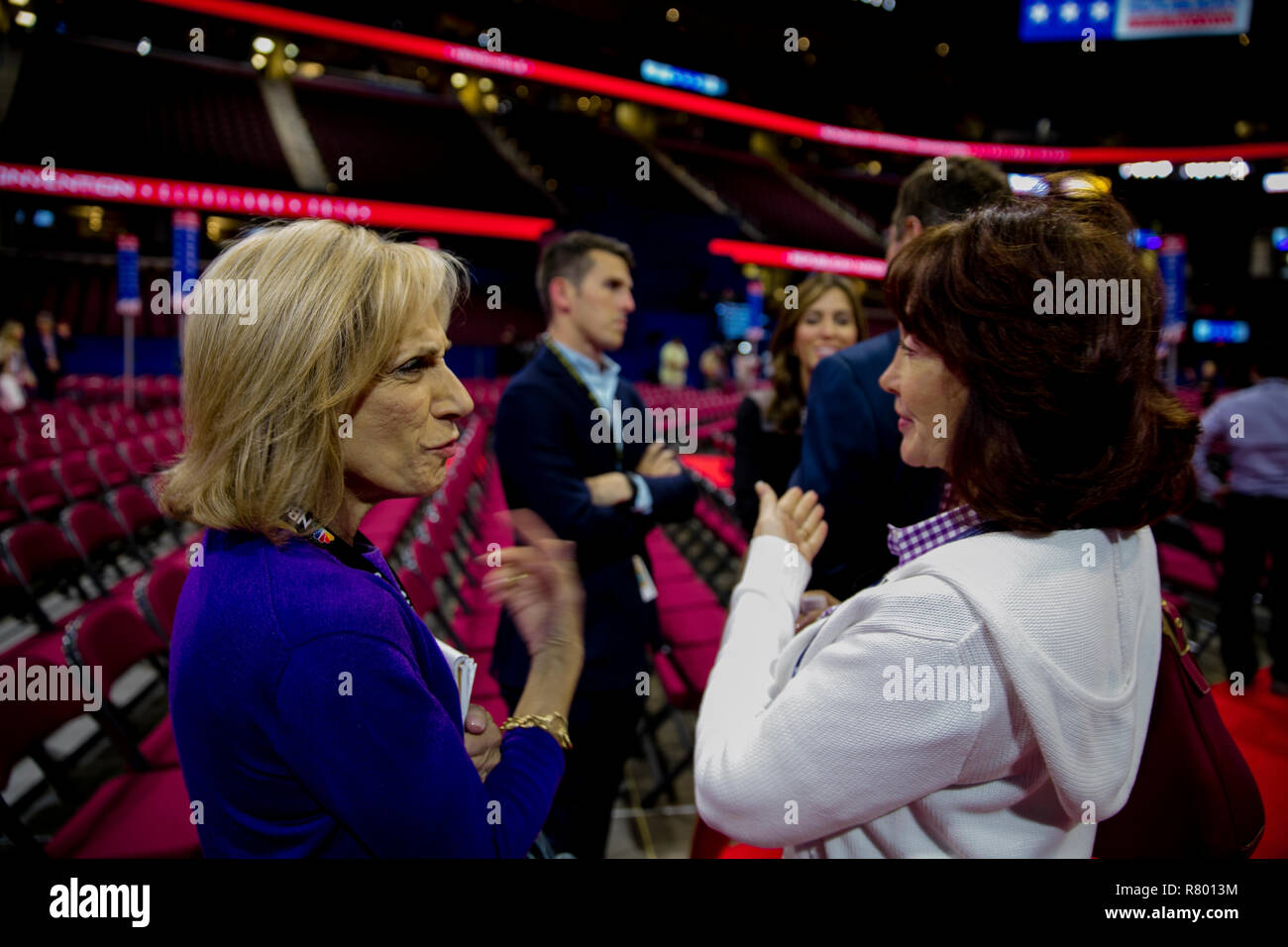 Cleveland Ohio, USA, 17th July, 2016 Andrea Mitchell NBC's Chief ...