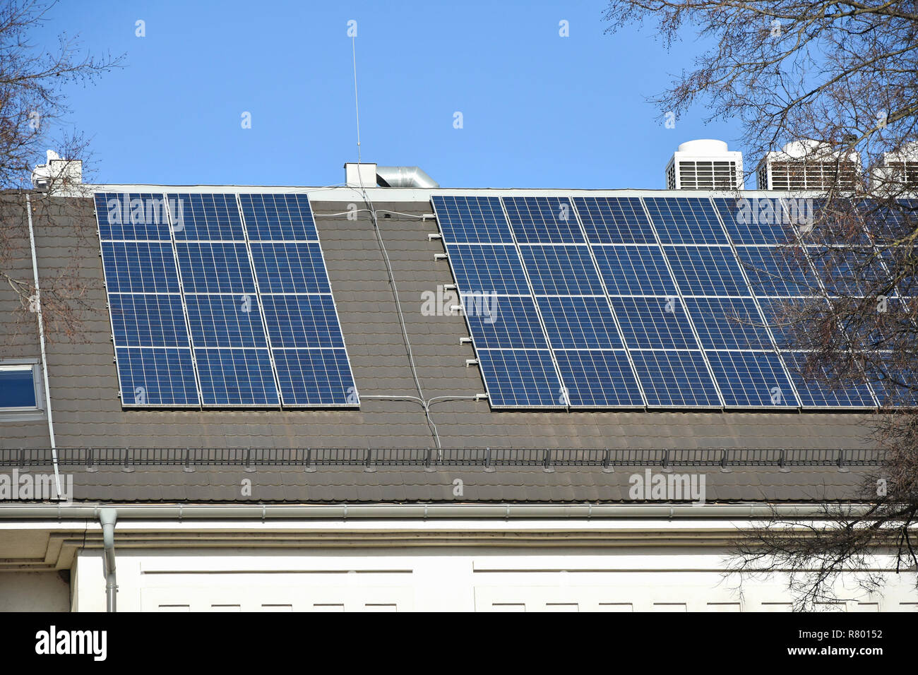 Solar air conditioner hi-res stock photography and images - Alamy