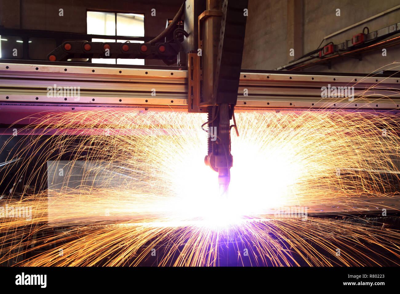 CNC Cutting machine Stock Photo - Alamy