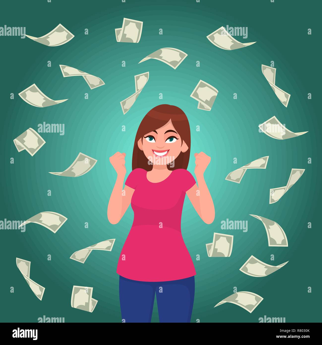 Bank notes note banknotes Stock Vector Images - Alamy