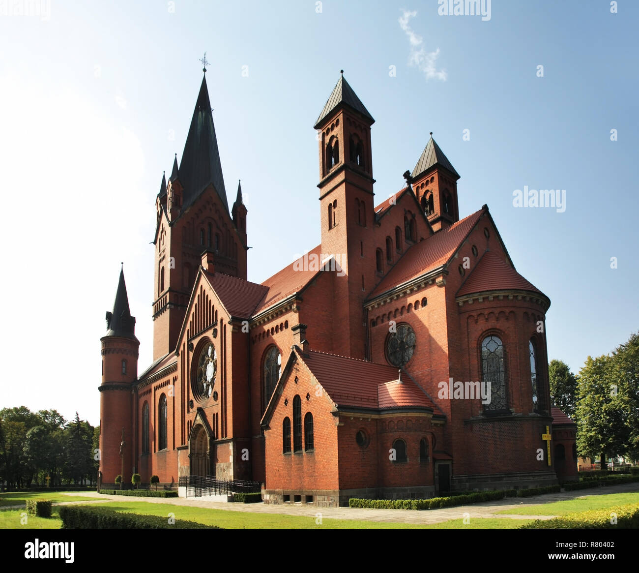 inowroclaw, poland, church, of, blessed, mary, temple, architecture ...