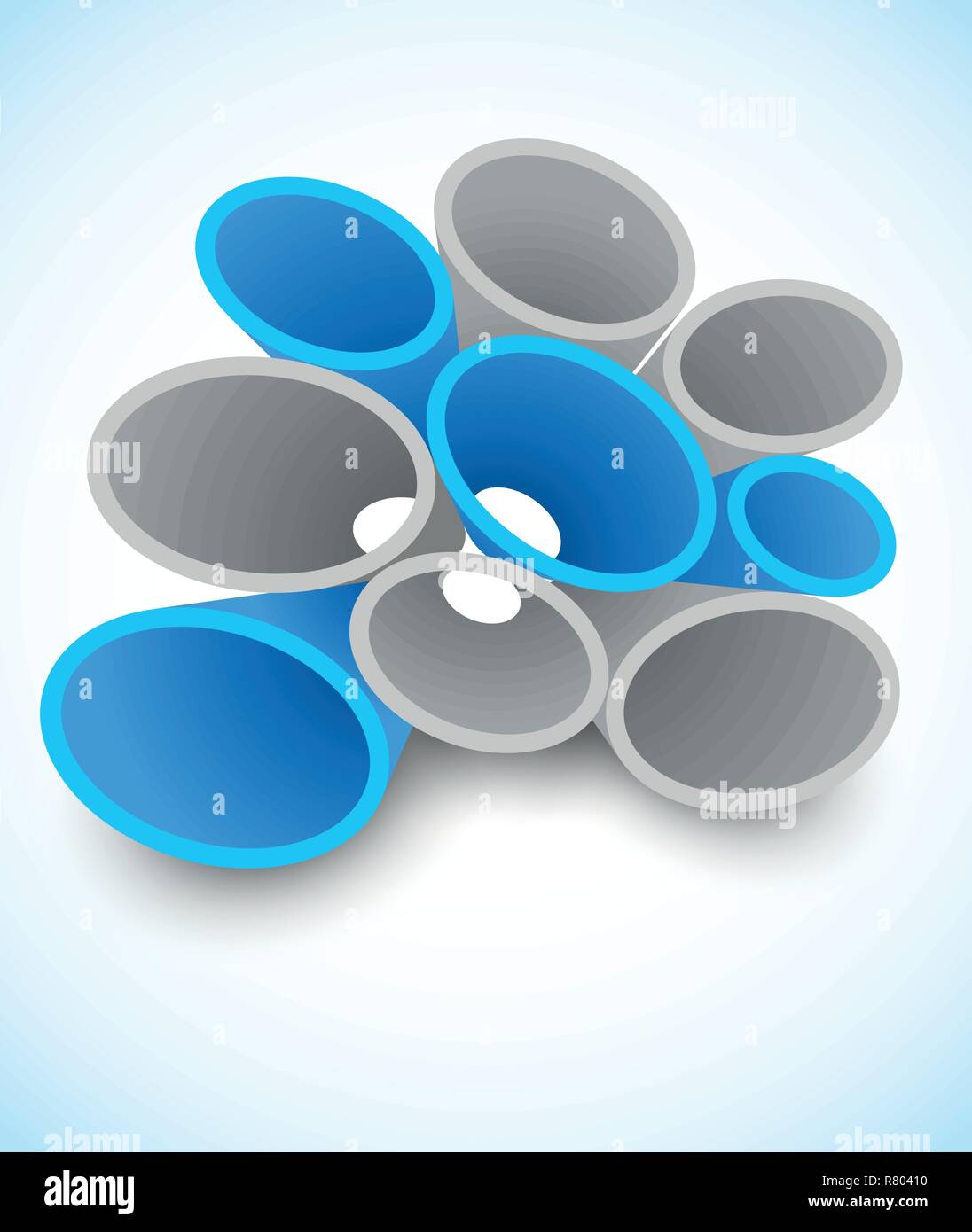 Blue and white design vector with background Stock Vector Image & Art ...