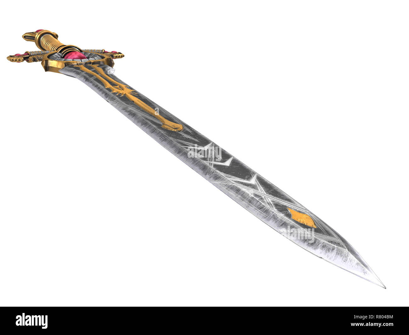 Two handed sword medieval hi-res stock photography and images - Alamy