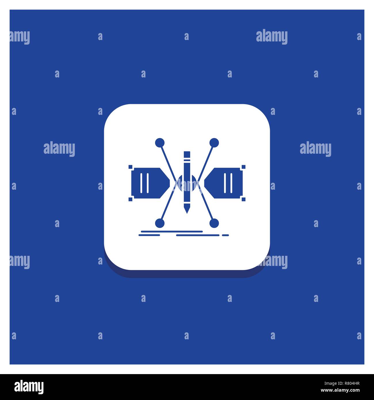 Blue prints architectural Stock Vector Images - Alamy