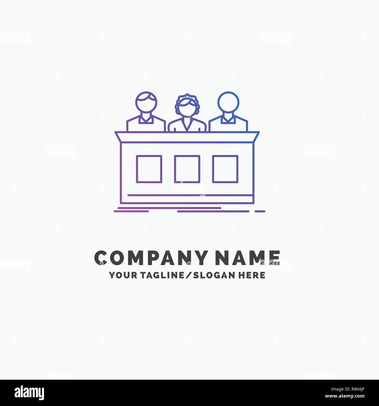 Jury place Stock Vector Images - Alamy