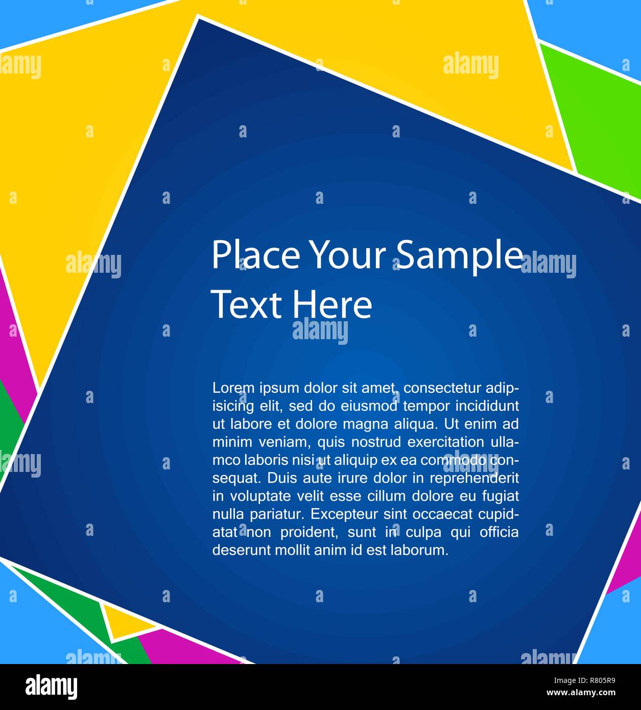 Colorful squar vector with background Stock Vector Image & Art - Alamy