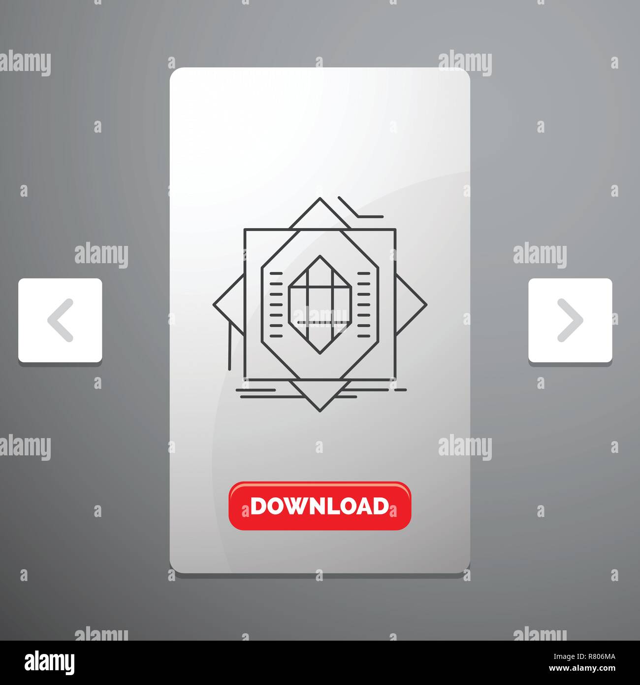 Core slider Stock Vector Images - Alamy