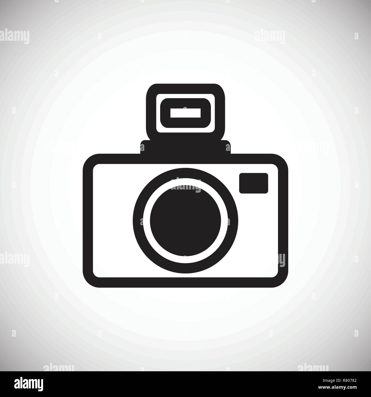 DSLR icon on white background for graphic and web design, Modern simple ...