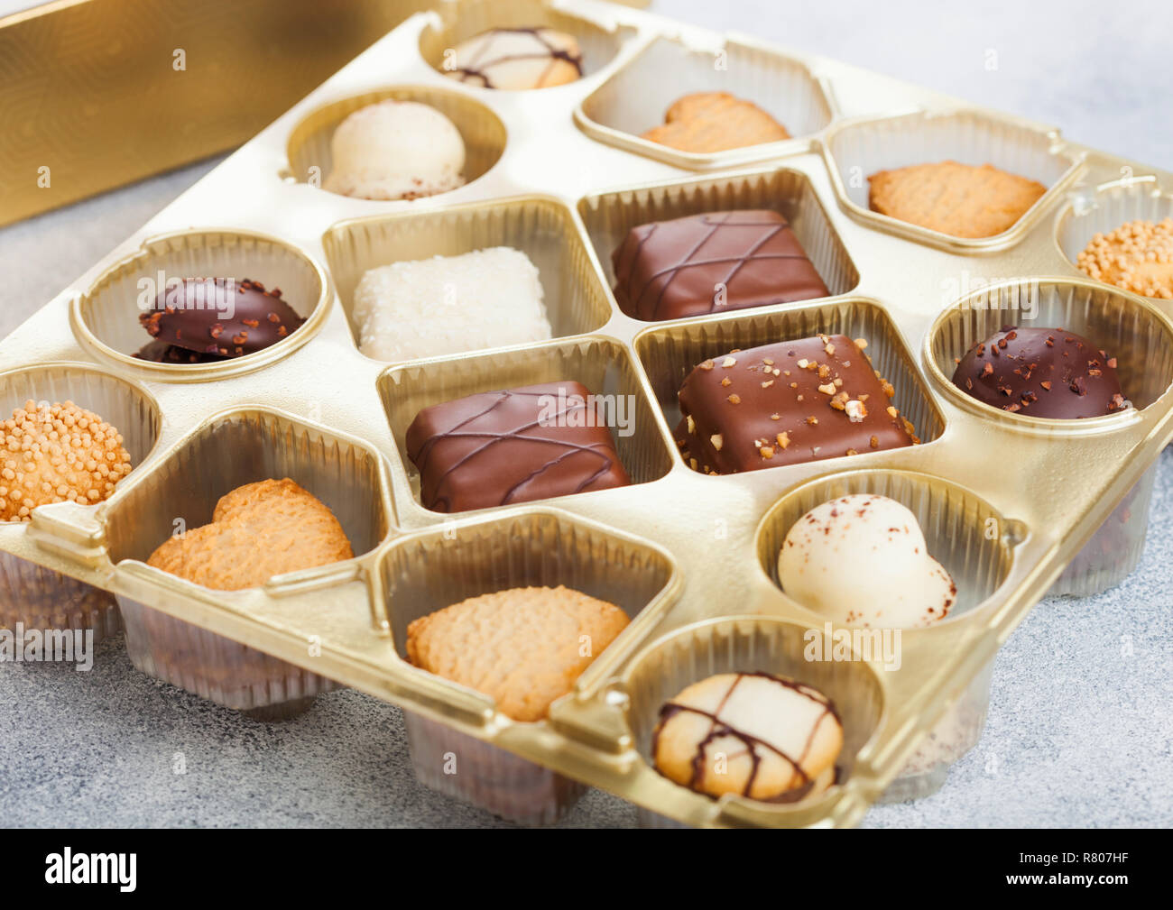 Belgian biscuit selection hi-res stock photography and images - Alamy